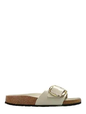 BIRKENSTOCK Buckle Leather Sandals - Neutrals