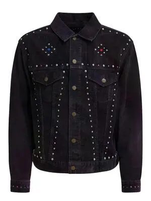Needles Studded Embroidered Jacket - Black
