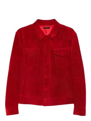 TOM FORD Western Patch-pocket Jacket - Red
