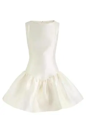 DE LA VALI Sentido Mini Dress - Neutrals