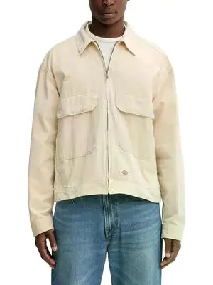 Dickies Fort Smith Zip-up Pocket Overshirt - Neutrals