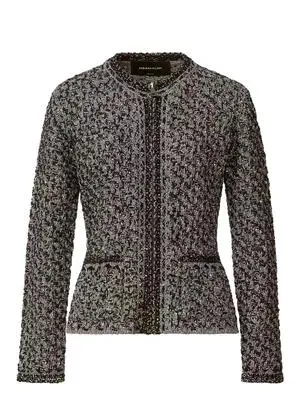 Fabiana Filippi Sequin-effect Tweed Jacket - Blue