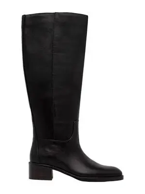 Jeffrey Campbell Lada Block-heel Knee-high Boots - Black
