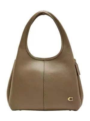 COACH® Pebble Lana Tote Bag - Brown