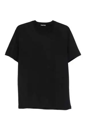 TOM FORD Crew-neck T-shirt - Black