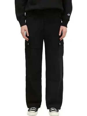 Champion Flap-pocket Track Pants - Black
