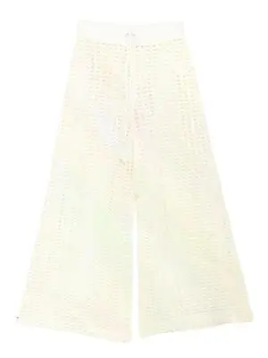 PatBO Selene Drawstring Trousers - Neutrals
