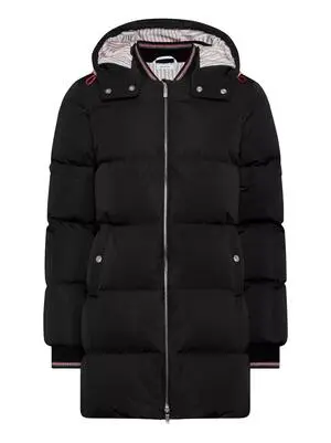 Thom Browne Padded Zip-up Coat - Black