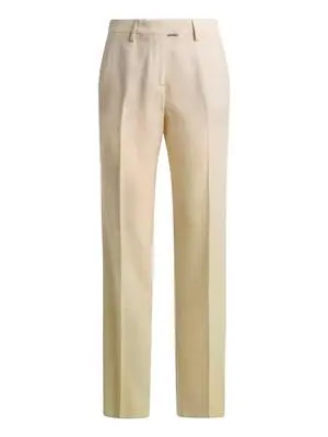Etro Straight-leg Jacquard Trousers - Neutrals