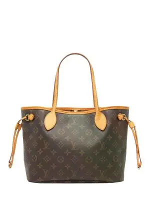 LOUIS VUITTON 2009 Monogram Neverfull Pm Tote Bag - Brown