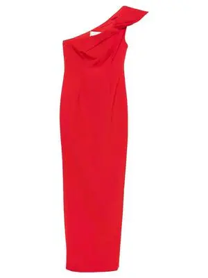 Roland Mouret One-shoulder Maxi Dress - Red