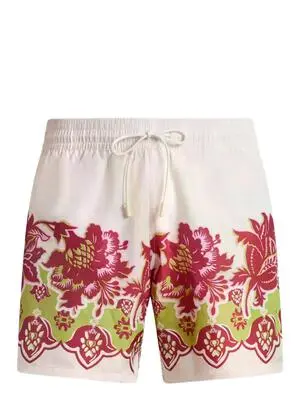 Etro Floral-print Swimsuit - Neutrals
