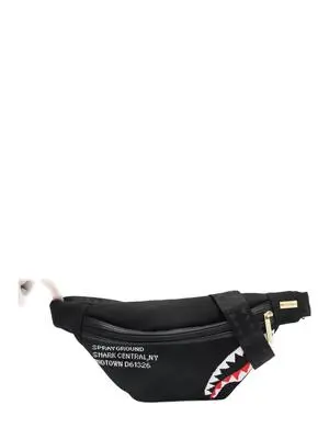 SPRAYGROUND Shark Graphic Belt Bag - Black