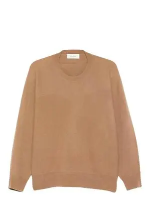 LISA YANG Haily Crew-neck Sweater - Brown