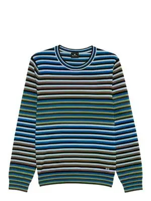 Paul Smith Striped Sweater - Blue
