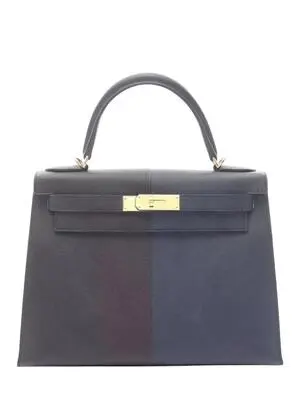 HERMÈS Epsom Kelly II Sellier 28 Handbag