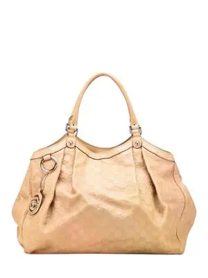 Gucci Large Sima Sukey Tote Bag - Brown