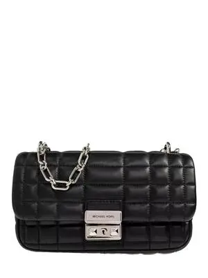 Michael Kors Tribeca Quilted Leather Shoulder Bag - Black