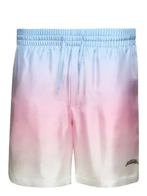 Casablanca Silk Shorts - Multi