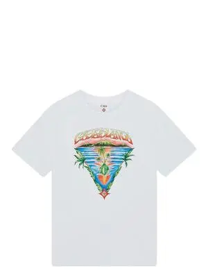 Casablanca Innocence Triangle Classic Tee - White