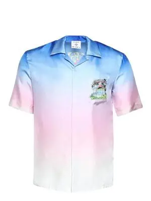 Casablanca Volcano Gradient Short Sleeve Shirt Multicolor - Multi