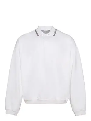 Alexander Wang Long-sleeve Polo Shirt - White