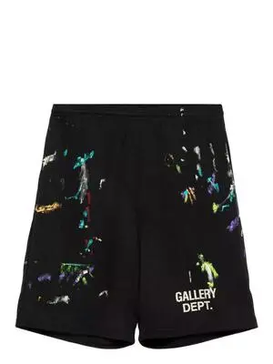 GALLERY DEPT. X Josué Thomas Painted Track Shorts - Black