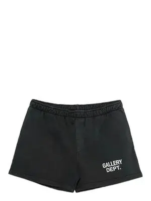 GALLERY DEPT. Logo-print Track Shorts - Black