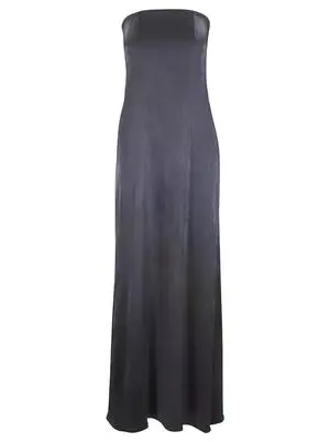 TWP Carolyn Strapless Maxi Dress - Grey