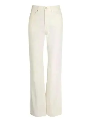 NILI LOTAN Joan Straight-leg Jeans - Neutrals