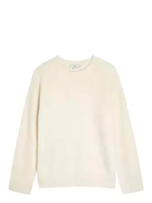 Vince Crew-neck Cashmere Sweater - Neutrals