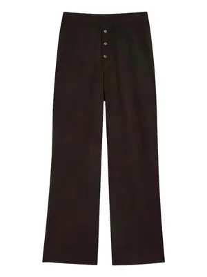 Guest In Residence Everywear Wide-leg Trousers - Brown