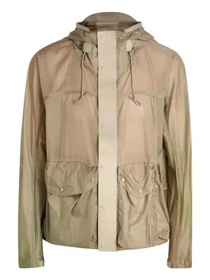 TEN C Skye Hooded Flap-pocket Jacket - Neutrals