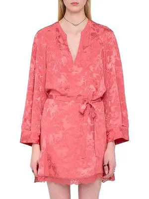 Zadig&Voltaire Ramasco Silk Dress - Tea Rose