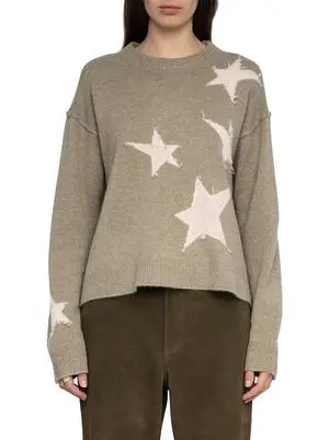 Zadig&Voltaire Markuz Cashmere Sweater - Olive