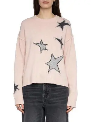 Zadig&Voltaire Markuz Cashmere Sweater - Pearly