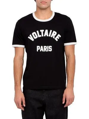 Zadig&Voltaire Woody Ringer Tee - Black