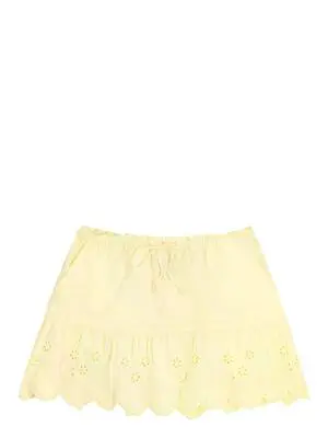 DAMSON MADDER Gabriette Mini Skirt - Yellow