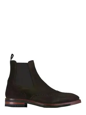 MARTIN DINGMAN Suede Chelsea Boots