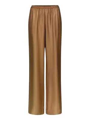 Loulou De Saison Elasticated-waistband Trousers - Brown