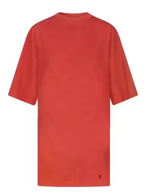 Loulou De Saison Ayaz Lds Cotton T-shirt - Red