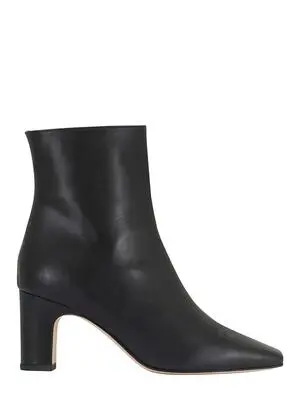 Manolo Blahnik Square-toe Boots - Black