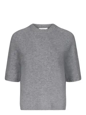 Loulou De Saison Dara Elbow-length Sleeve Sweater - Grey