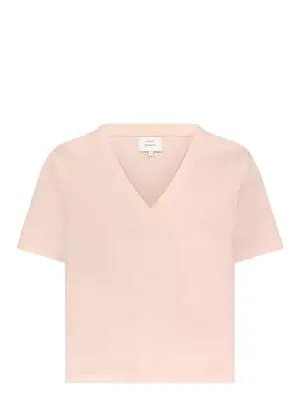 Loulou De Saison Loulou De Saison V-Neck T-Shirt Pink