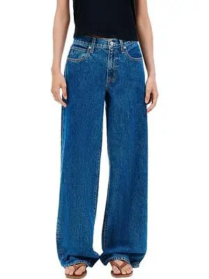 SLVRLAKE Mica Wide Leg Relaxed Jeans - Sweet Memory