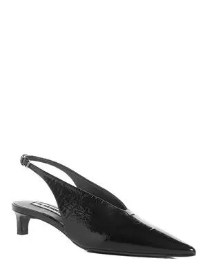 JIL SANDER Slingback Sandals - Black