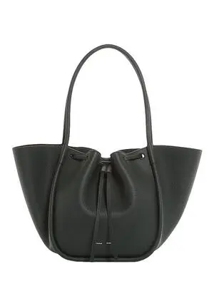 Proenza Schouler Large Ruched Leather Tote - Bottle