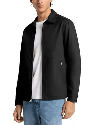 Michael Kors Bedford Zip Shirt Jacket - Stone