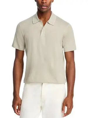 Michael Kors Merino Stitch Polo Shirt - Stone