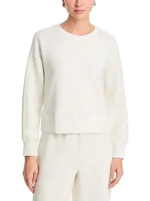 Spanx Airessentials Luxe Crew Sweatshirt - Linen